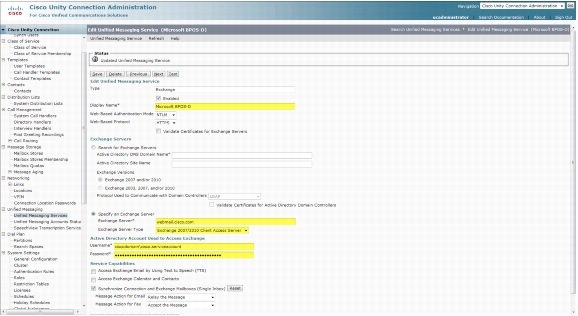 Cisco Unified Messaging Support And Downloads With Microsoft Bpos
