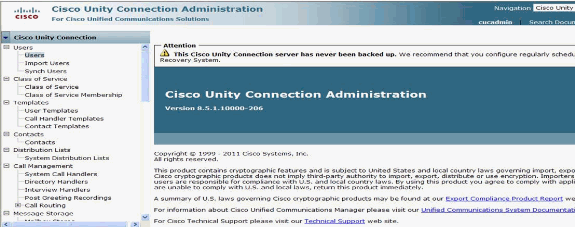 Change PIN from Cisco Unity Connection Administration Page - Cisco
