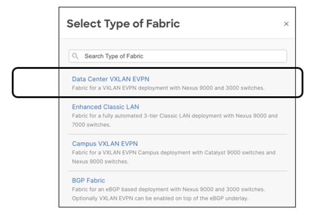 Managing And Monitoring VXLAN EVPN Fabrics Using Cisco Nexus Dashboard