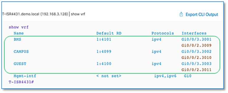 Design Zone Software Defined Access Macro Segmentation Deployment