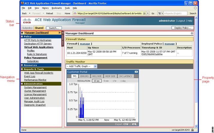 Cisco Ace Web Application Firewall User Guide Software Version 61 First Steps Cisco Ace