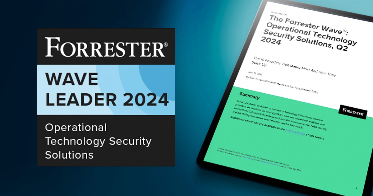 Forrester Names Cisco a Leader in OT Security - Cisco