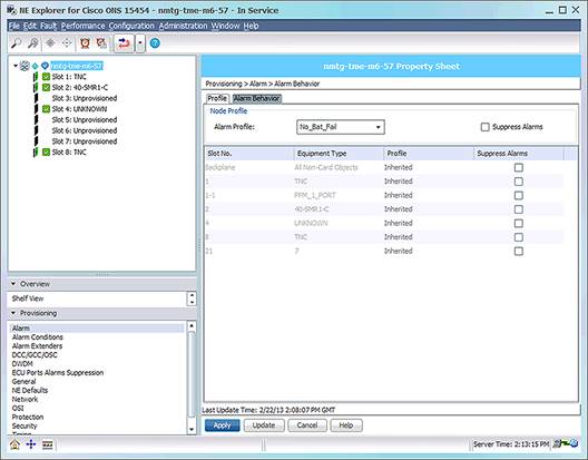 Cisco Prime Optical and Alarm Profile Deployment - Cisco