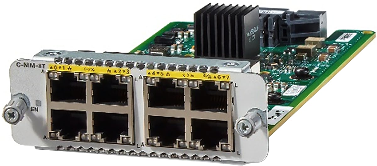 Cisco Catalyst 8000 シリーズ ギガビット イーサネット LAN/WAN モジュール データシート - Cisco