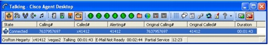 Cisco Agent Desktop for Cisco Unified Contact Center Express 7.0 - Cisco