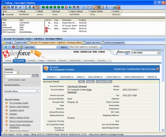 Cisco Agent Desktop for Cisco Unified Contact Center Express 7.0 - Cisco