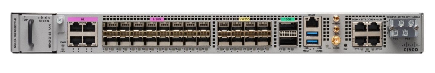 Cisco NCS 540X-16Z4G8Q2C-D router - Cisco