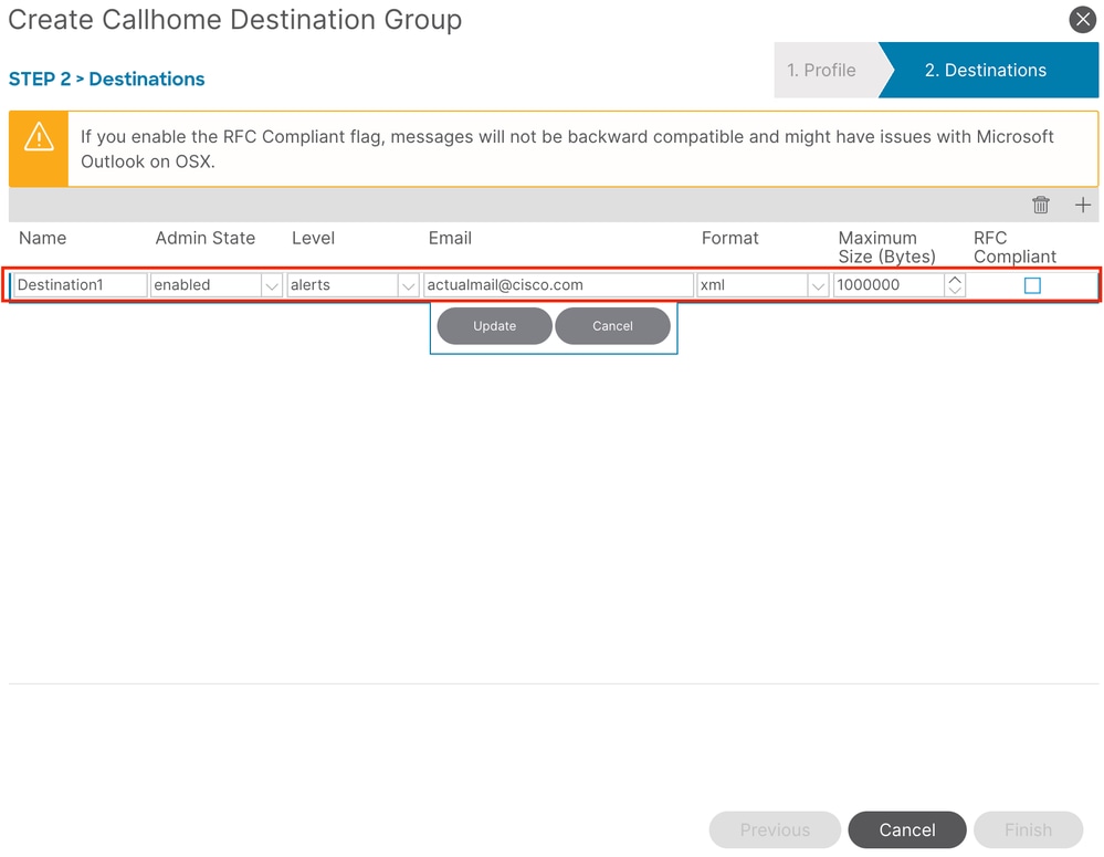 Configure Verify And Troubleshoot Callhome In Aci Fabric Cisco