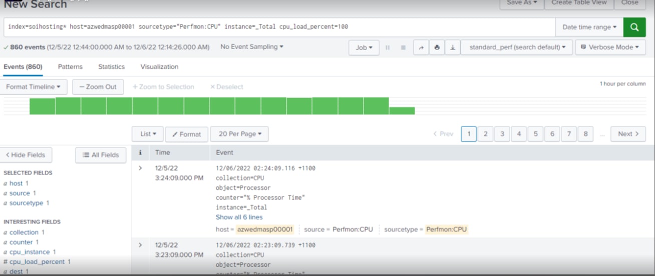 Windows logs are missing for a particular time frame. - Cisco