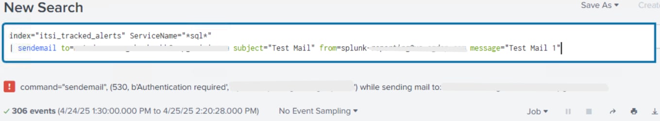 Email alerting not working - Cisco