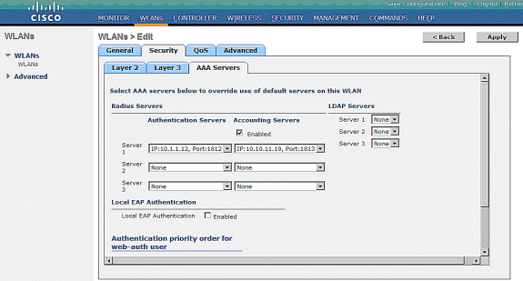 NAC Out-Of-Band (OOB) Wireless Configuration Example - Cisco