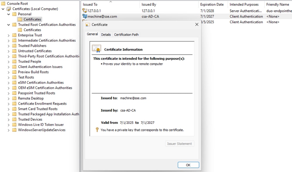 在cisco Secure Access上配置電腦隧道 Cisco