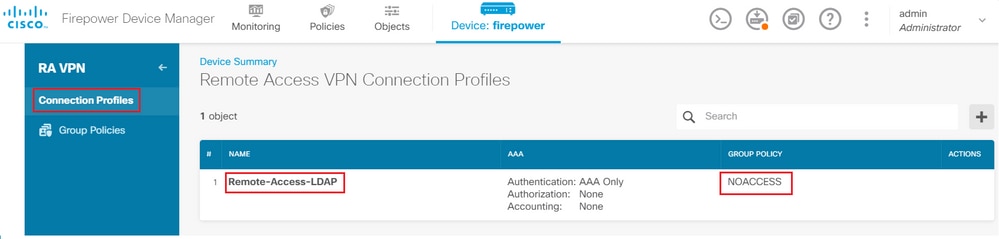 Configure Ldap Attribute Map For Ravpn On Ftd Managed By Fdm Cisco 