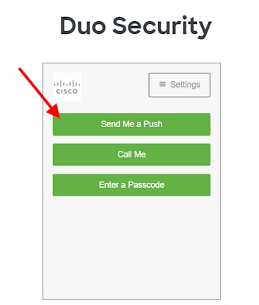 Restablecer Duo Mobile en Security Cloud Sign-On - Cisco