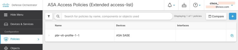 Configure Excluding Traffic by IP Address from CDO Managed Tunnels - Cisco