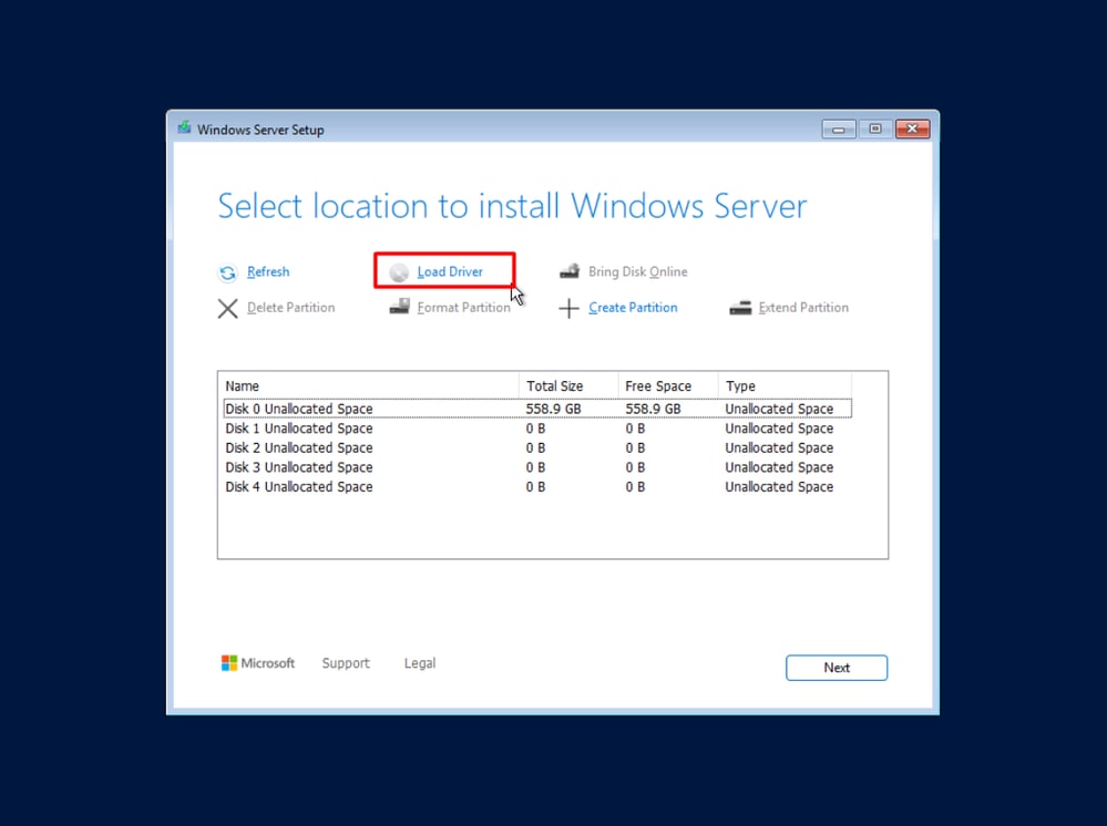 Guia de instalação do Windows em servidores UCS - Cisco