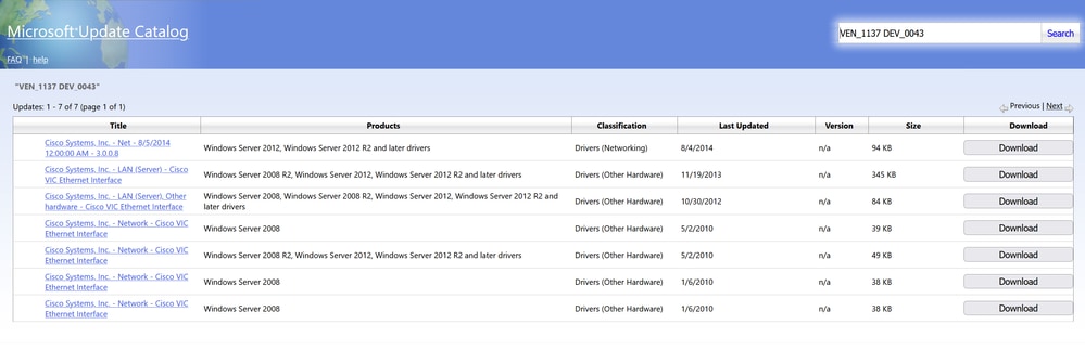 UCS服务器上的Windows安装指南 - Cisco