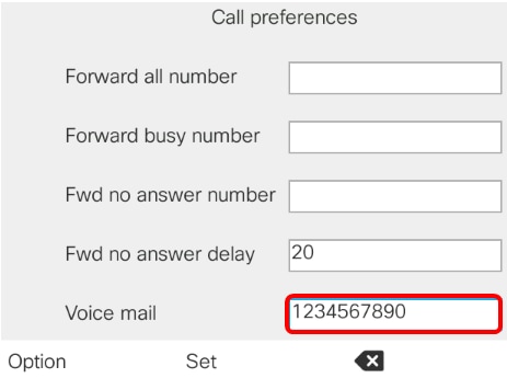 Set up Voicemail on a Cisco IP Phone 8800 Series Multiplatform Phone ...