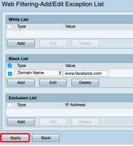 Configure Web Filtering on the RV34x Series Router - Cisco