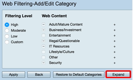 Configure Web Filtering on the RV34x Series Router - Cisco