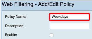 Configure Web Filtering on the RV34x Series Router - Cisco