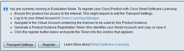 Register a Smart Software License on an RV34x Series Router - Cisco