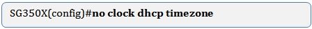 Configure System Time Settings on a Switch through the Command Line ...