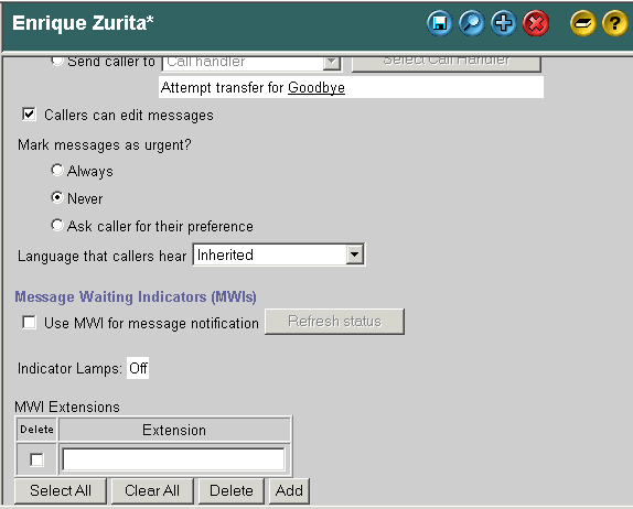 Solutions for Cisco Unity Message Waiting Indicator Problems - Cisco