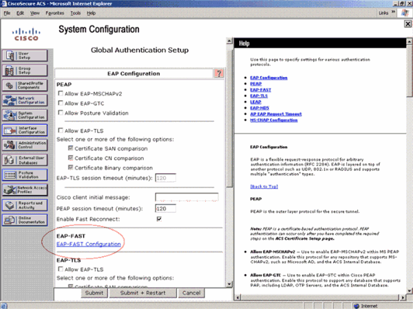 Autenticação EAP-FAST com exemplo de configuração dos controladores e ...