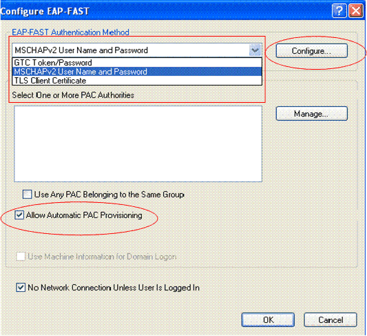 Autenticação EAP-FAST com exemplo de configuração dos controladores e ...