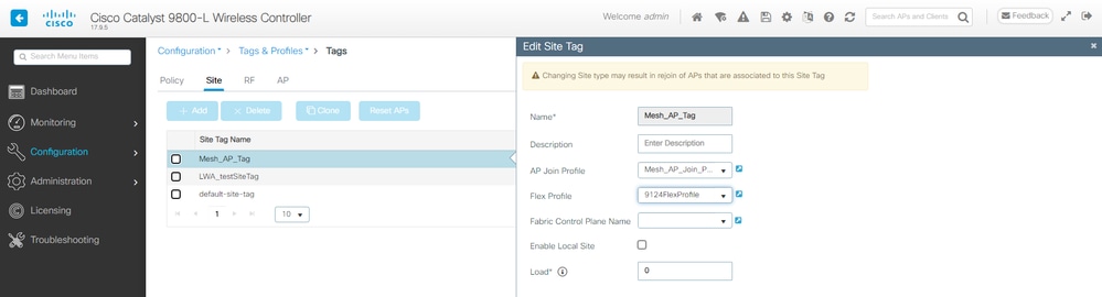 Configure Remote Lan Rlan On Access Point Catalyst 9124 Cisco
