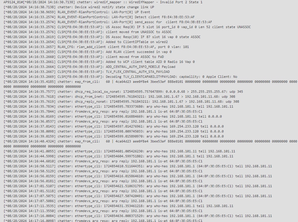 Configure Remote Lan Rlan On Access Point Catalyst 9124 Cisco