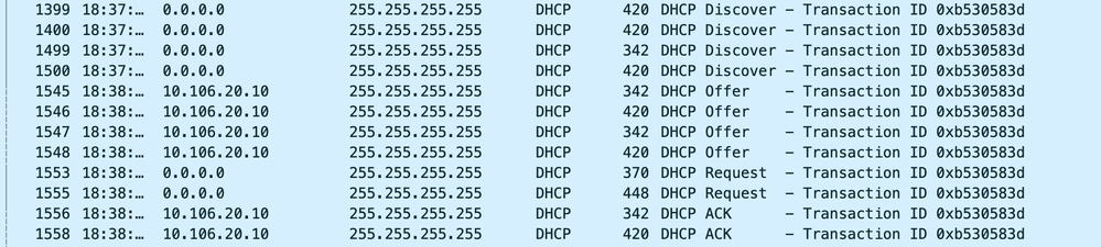 Troubleshoot DHCP Client Connectivity Issue on a Cisco 9800 WLC - Cisco Troubleshoot DHCP Client Connectivity Issue on a Cisco 9800 WLC - Cisco
