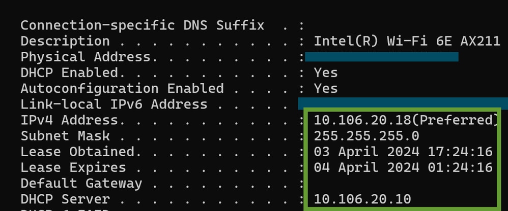 Troubleshoot DHCP Client Connectivity Issue on a Cisco 9800 WLC - Cisco Troubleshoot DHCP Client Connectivity Issue on a Cisco 9800 WLC - Cisco