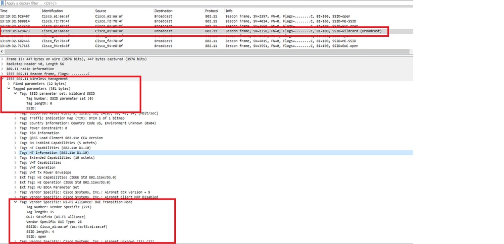 Configure Enhanced Open SSID with Transition Mode - Cisco