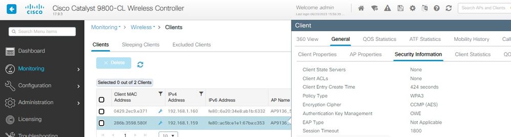 Configure Enhanced Open Ssid With Transition Mode Owe Cisco