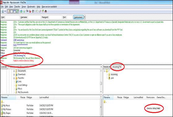 Customer File Uploads to Cisco Technical Assistance Center - Cisco