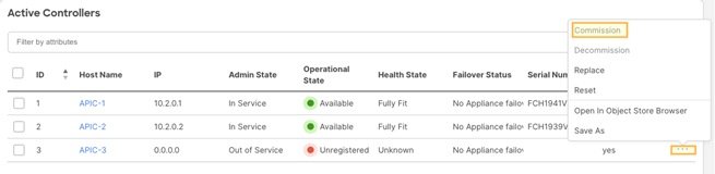 Cisco APIC M1/M2/M3/L1/L2/M3 to M4/L4 Cluster Migration - Cisco