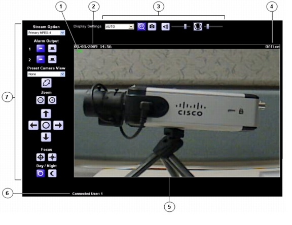Cisco Video Surveillance 2500 Series IP Camera User Guide - Viewing ...