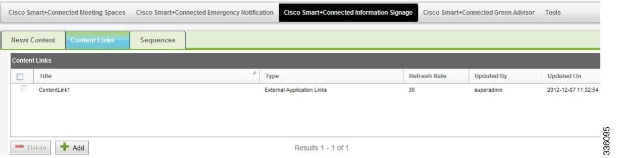 Cisco Smart+Connected Meeting Spaces Administrator Guide - Working with Information Signage ...