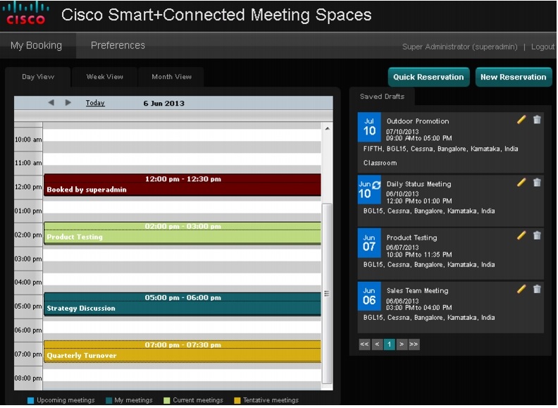 Cisco Smart+Connected Meeting Spaces User Guide - Smart+Connected MS Web Portal [Cisco Smart ...