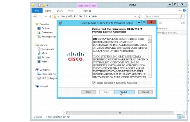 Microsoft Hyper-V and Nexus 1000V Switch for Microsoft Hyper-V within a ...
