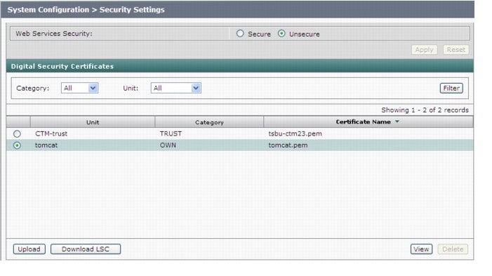Configuring CTS-Manager - Cisco