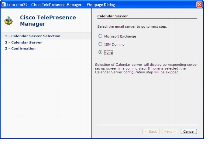 Configuring CTS-Manager - Cisco