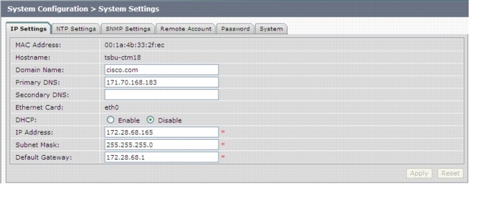 Configuring CTS-Manager - Cisco