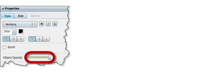 User Guide for Cisco Digital Media Designer 5.2.x - Work with Text ...