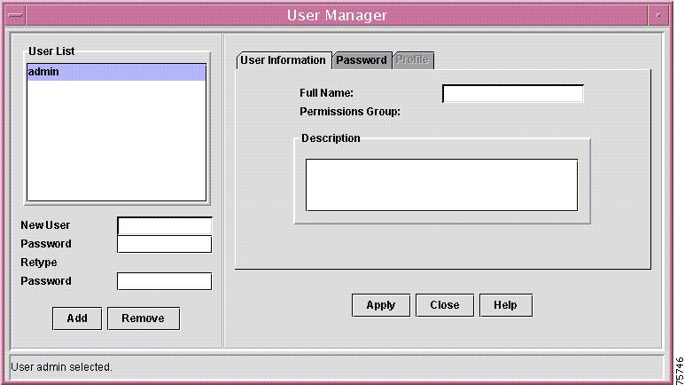 User Manager - Cisco