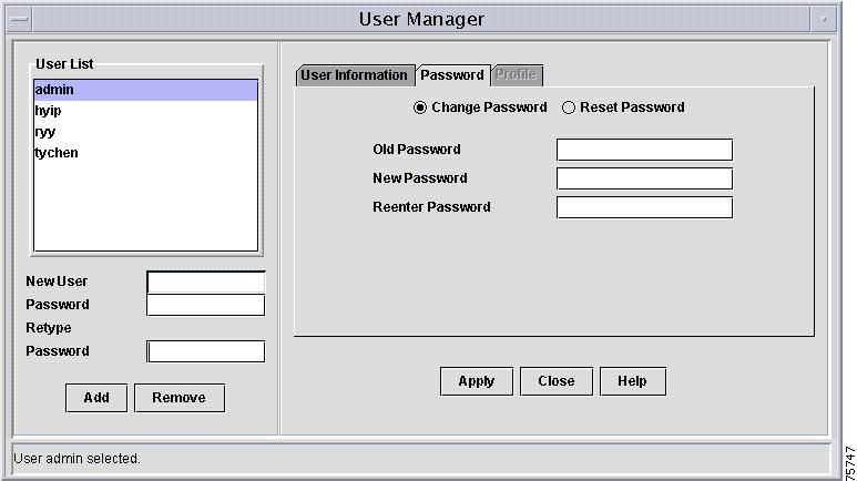 User Manager - Cisco