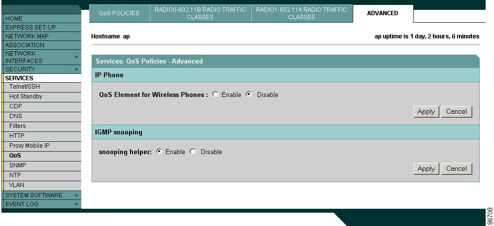 Cisco Ios Software Configuration Guide For Cisco Aironet Access Points 12 2 11 Ja Configuring