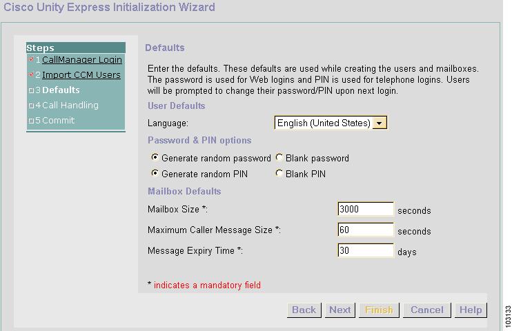 Configuring the System Using the Initialization Wizard - Cisco